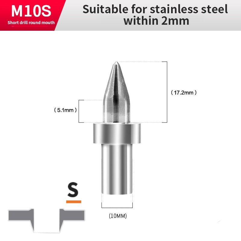 FKRDRILL Bit for M10x1.5 Metric Tap Short Round（φ 9.2 mm） – Friction ...